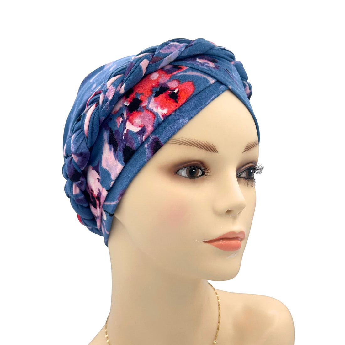 Comfy Braided Chemo Head Wrap-pearlachemomerch-Cancer Women Headwraps ...