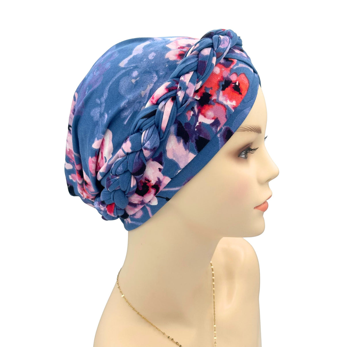 Comfy Braided Chemo Head Wrap-pearlachemomerch-Cancer Women Headwraps ...