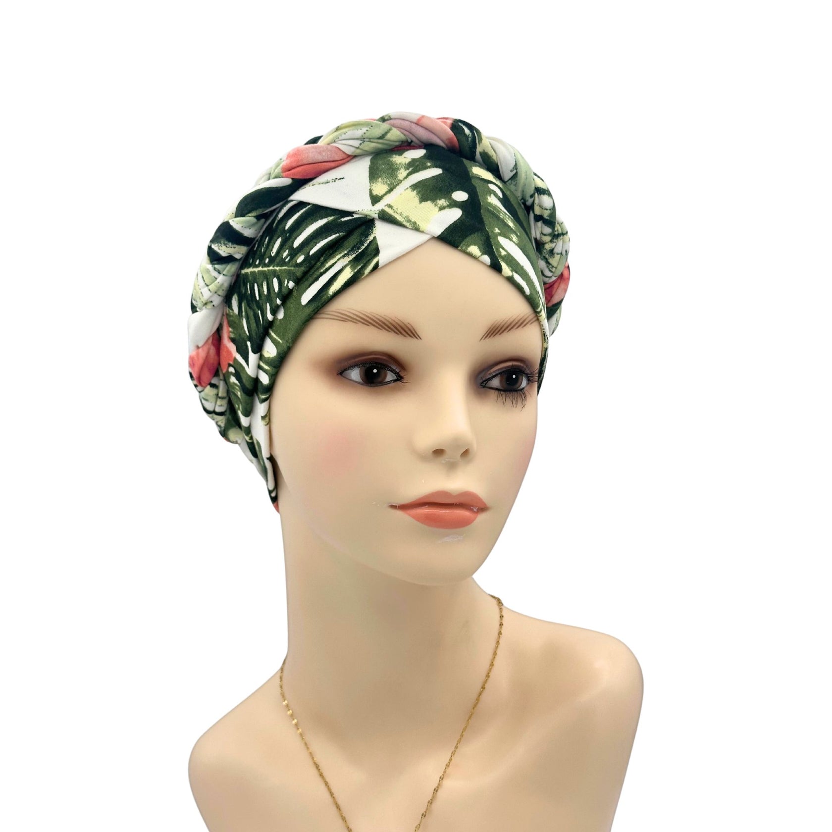 Comfy Braided Chemo Head Wrap-pearlachemomerch-Cancer Women Headwraps ...