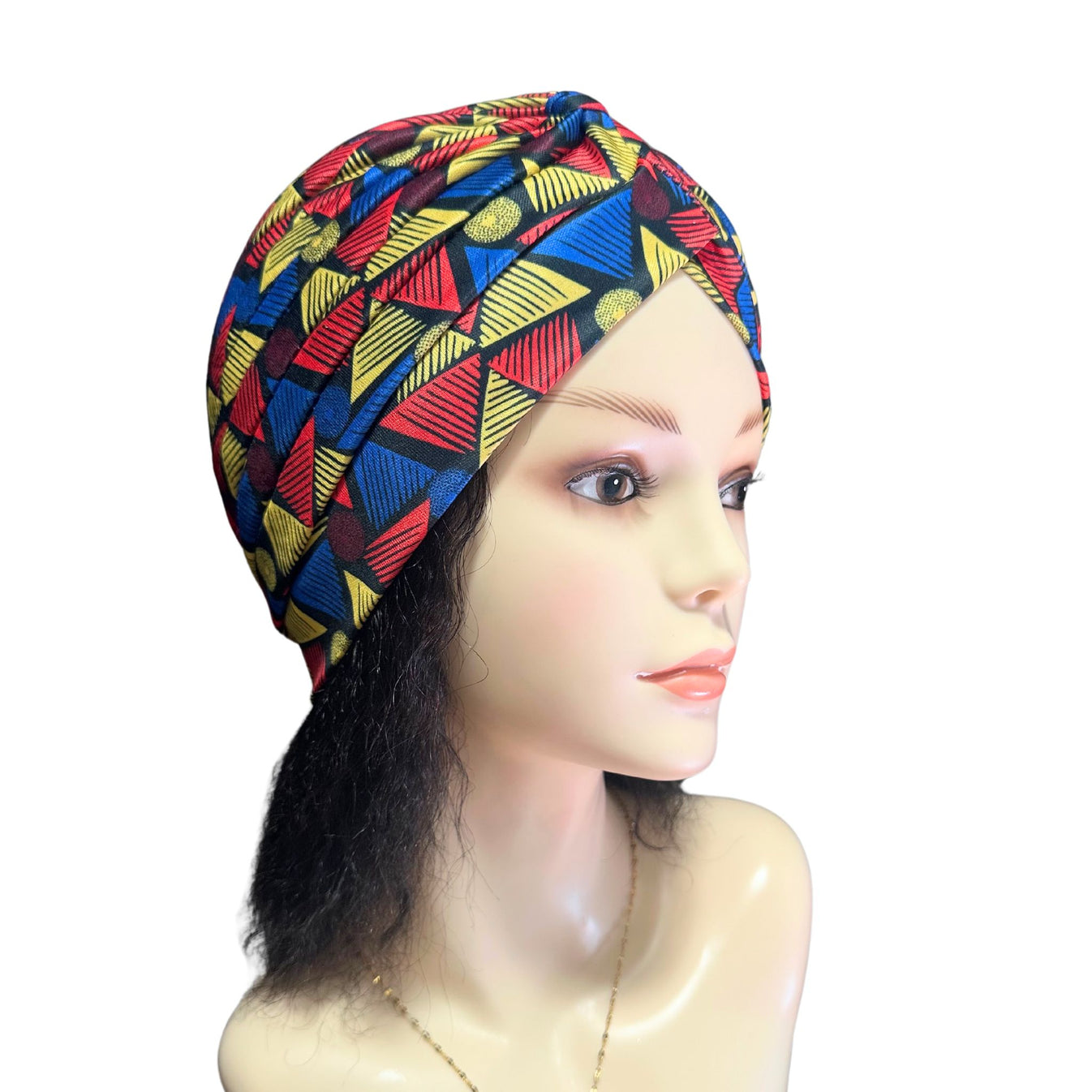 Indian Cross-Style Chemo Hat-Pearlachemomerch-Cancer Head Covering ...