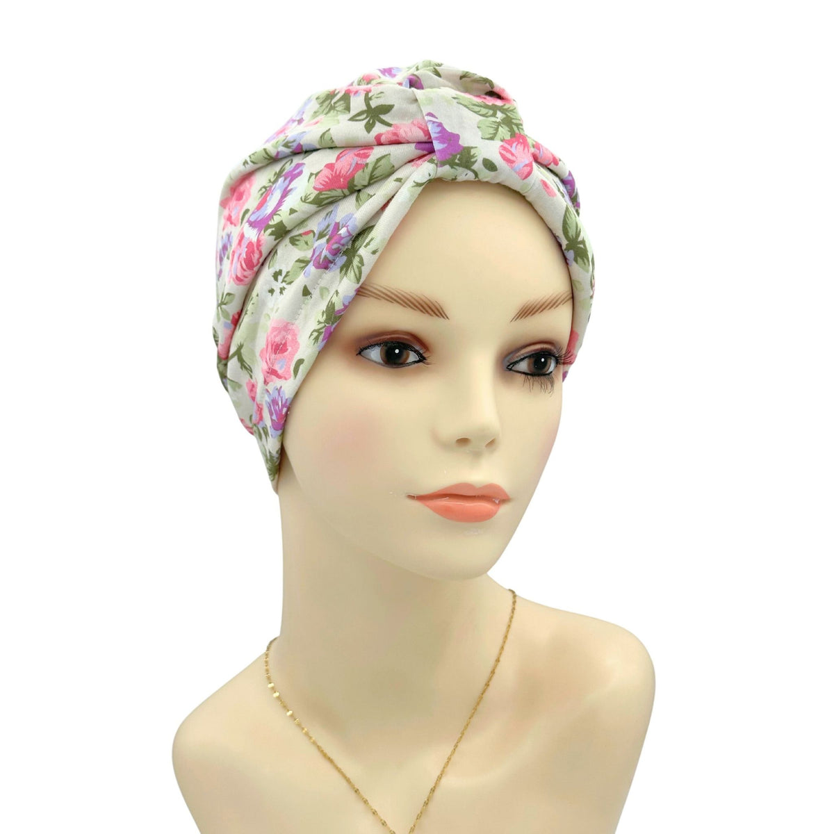 Knot Style Chemo Headwear- PearlaChemoMerch- Cancer Head Covering ...